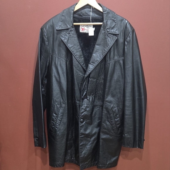 Sears | Jackets & Coats | Vintage Leather Coat By Sears | Poshmark
